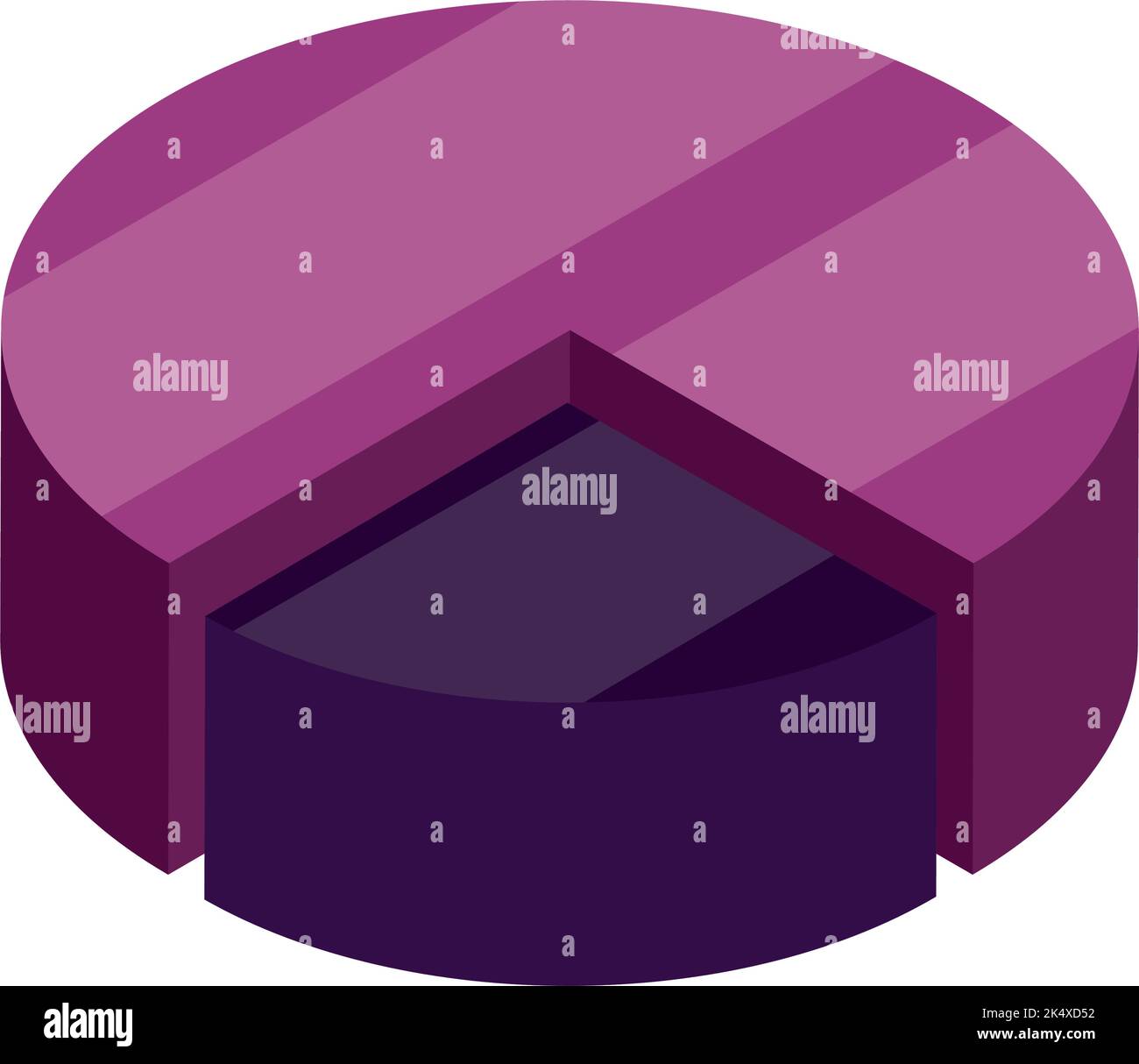 financial chart isometric Stock Vector Image & Art - Alamy