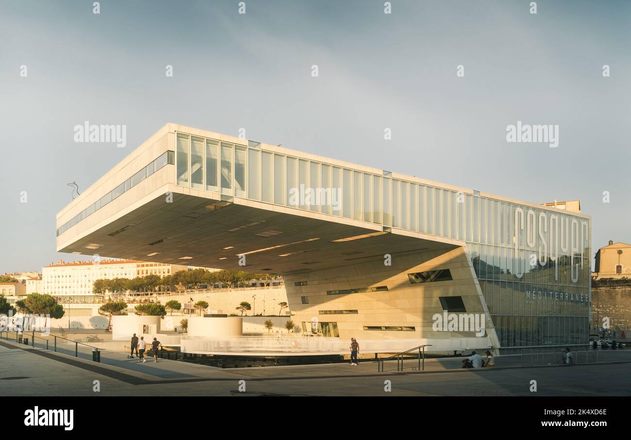 Special, spectacular building, a history museum in Marseille France ...