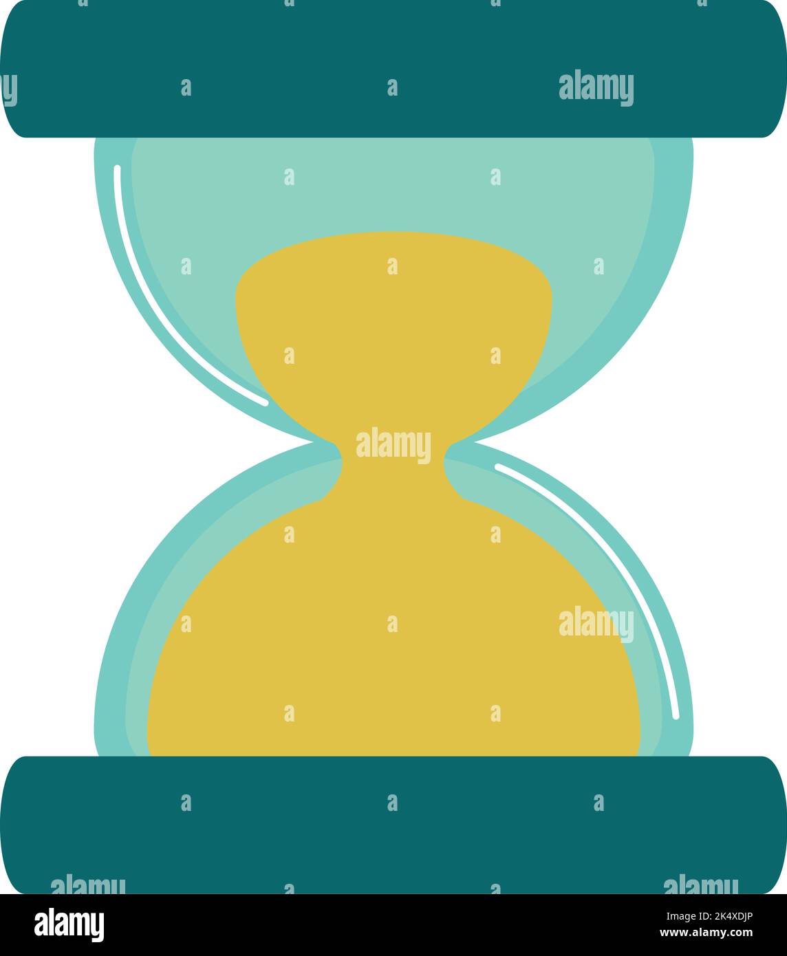time clock hourglass Stock Vector Image & Art - Alamy