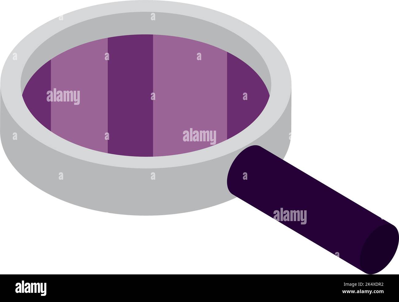 magnifying glass isometric Stock Vector Image & Art - Alamy