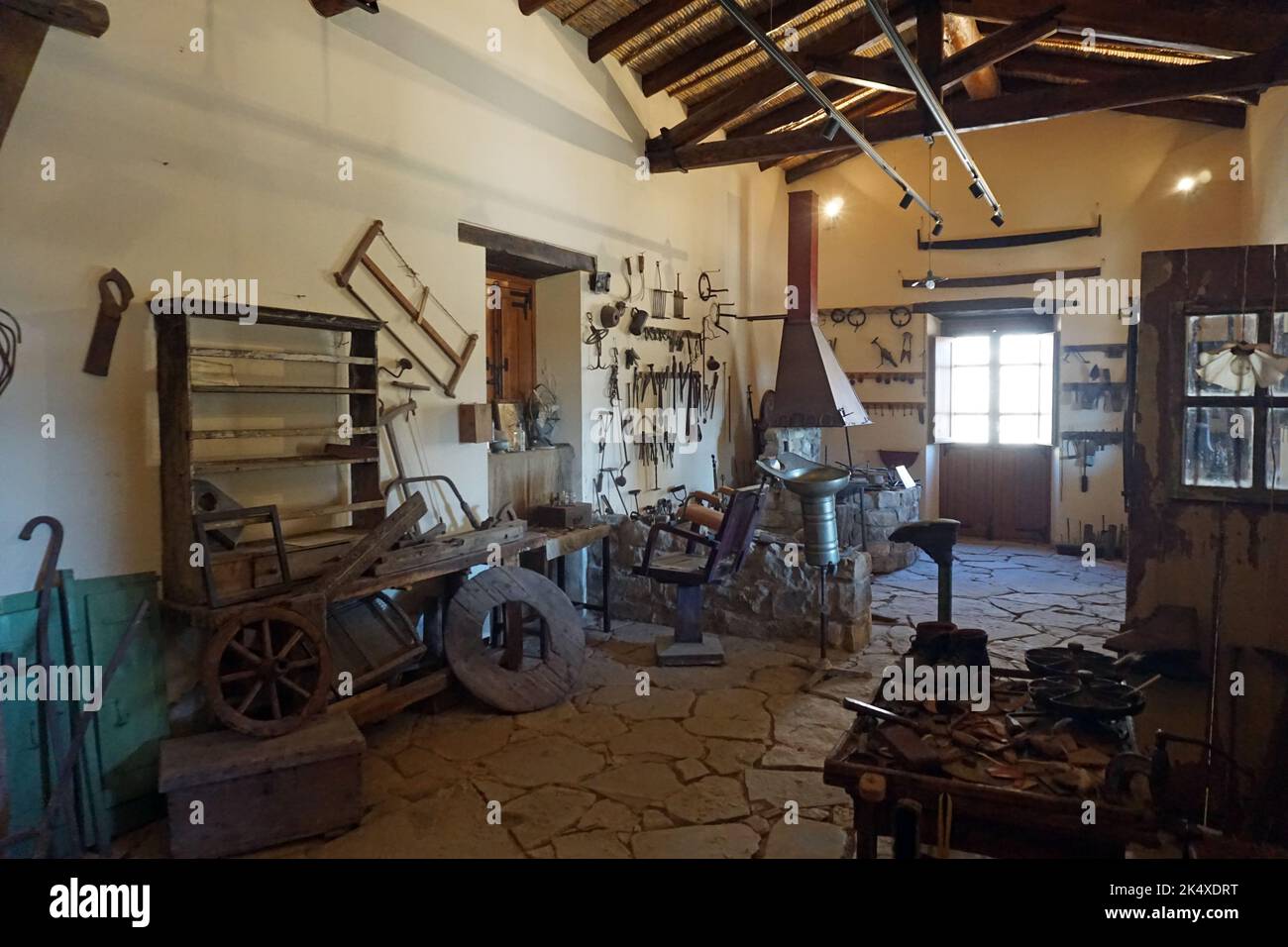 Mandas, Sardinia, Italy. Ethnographic Museum Stock Photo - Alamy