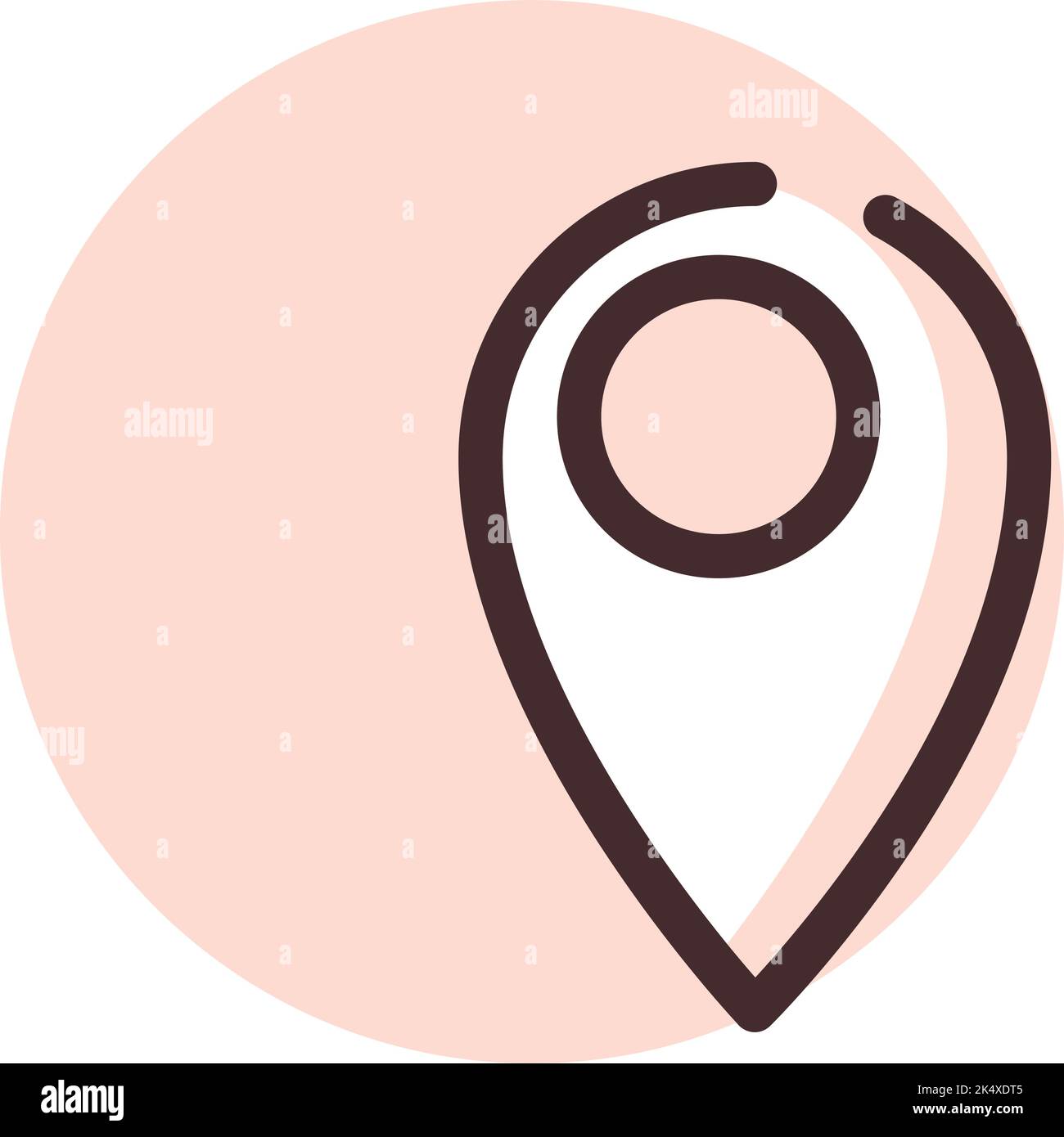 App location, illustration, vector on a white background Stock Vector ...