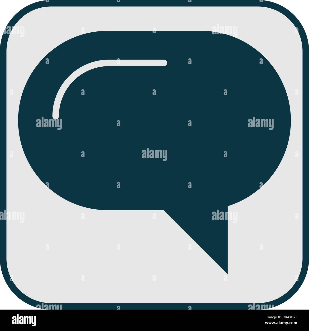 Message icon, illustration, vector on a white background Stock Vector ...