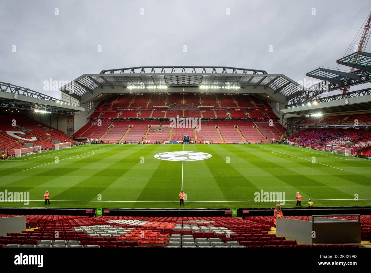 Inside anfield hi-res stock photography and images - Alamy