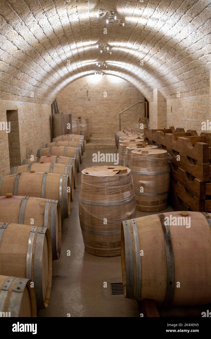 Papaioannou wine barrels hi-res stock photography and images - Alamy