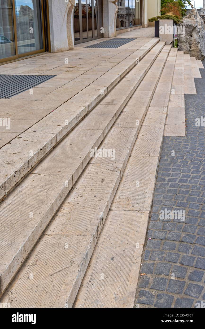 Textured stairs hi-res stock photography and images - Alamy