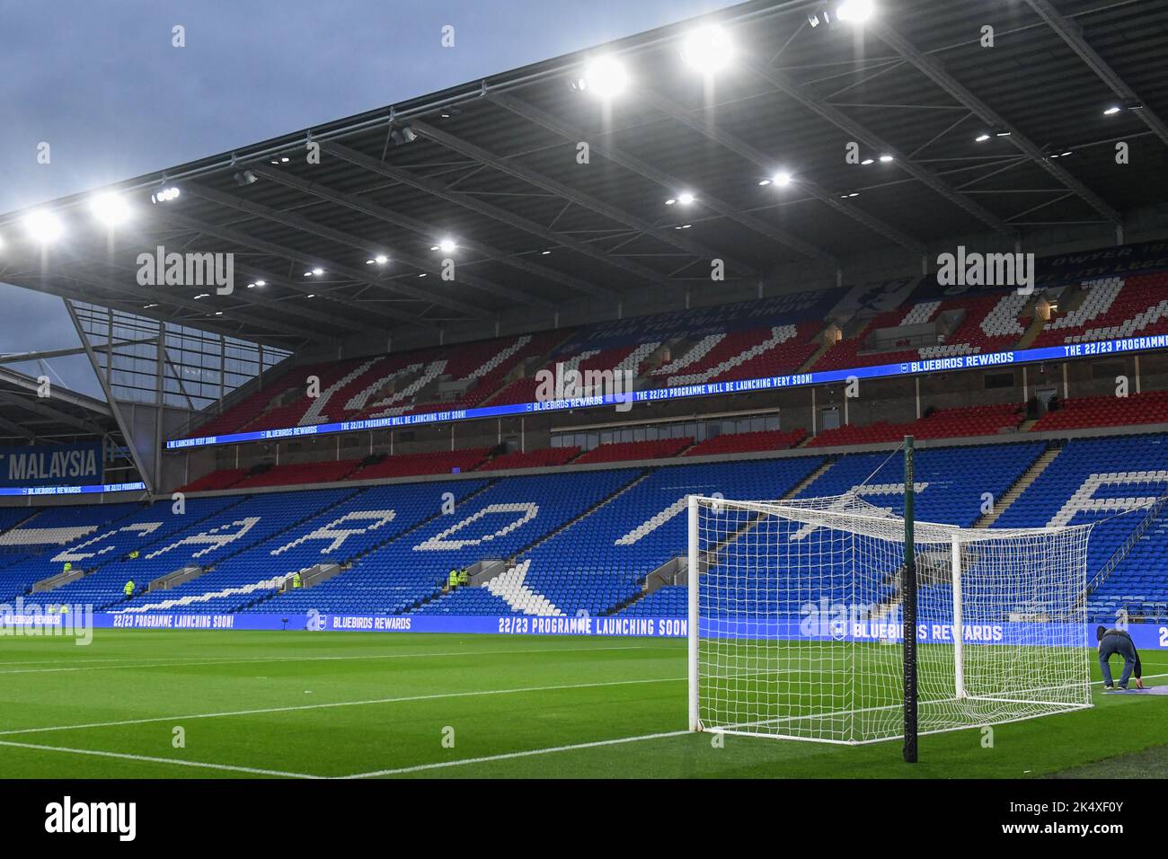 General view of Cardiff City Stadium, during the Sky Bet Championship ...