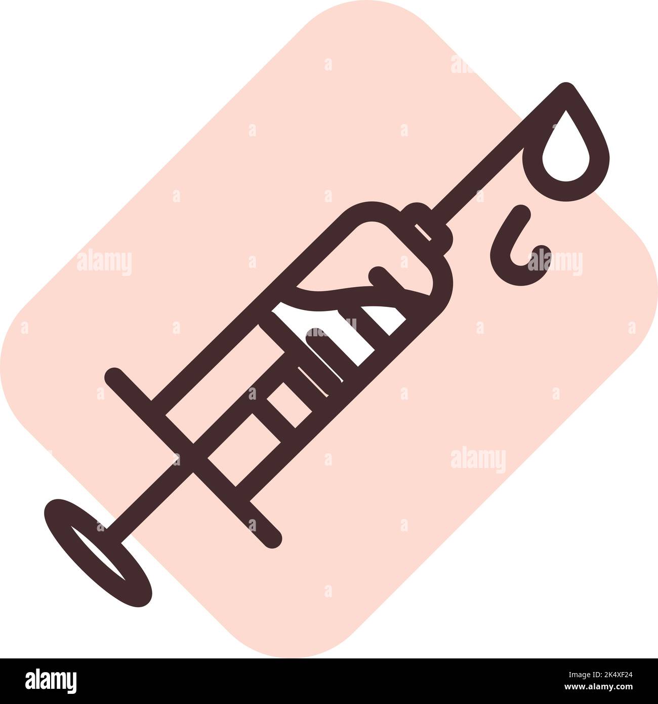 Injection drug icon, illustration, vector on a white background Stock ...