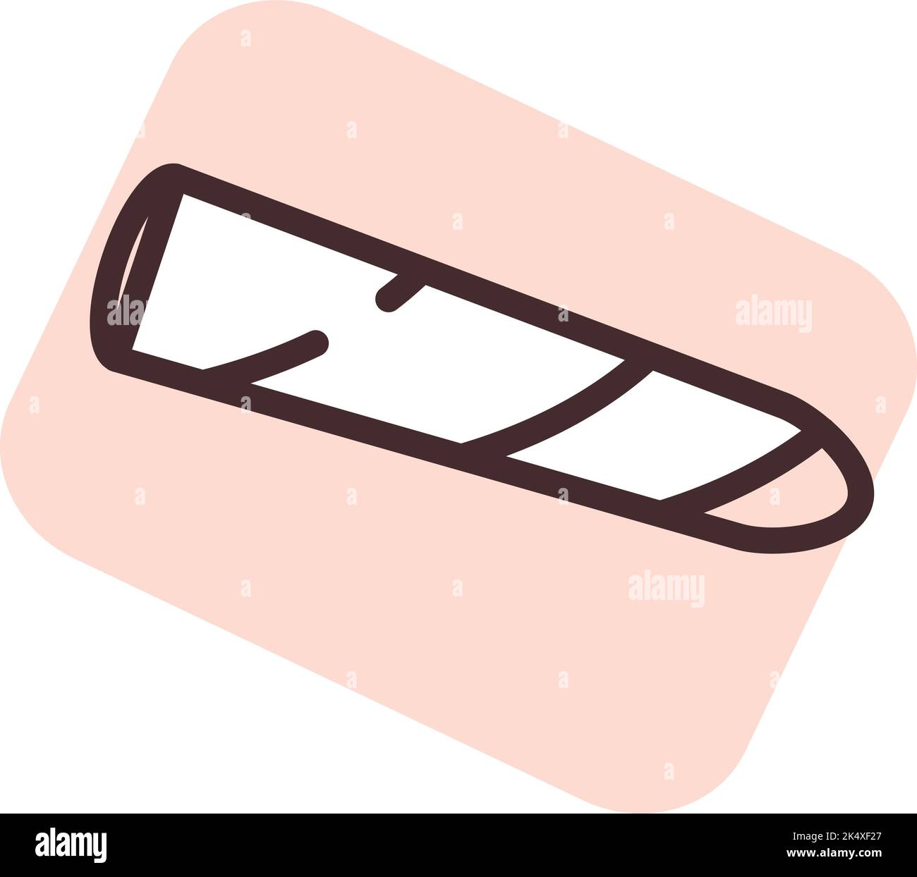 Tobacco use addiction, illustration, vector on a white background Stock ...