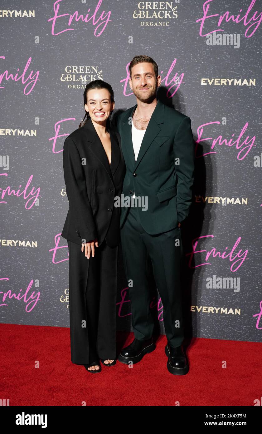 Emma Mackey and Oliver Jackson-Cohen arrives at the UK premiere of ...