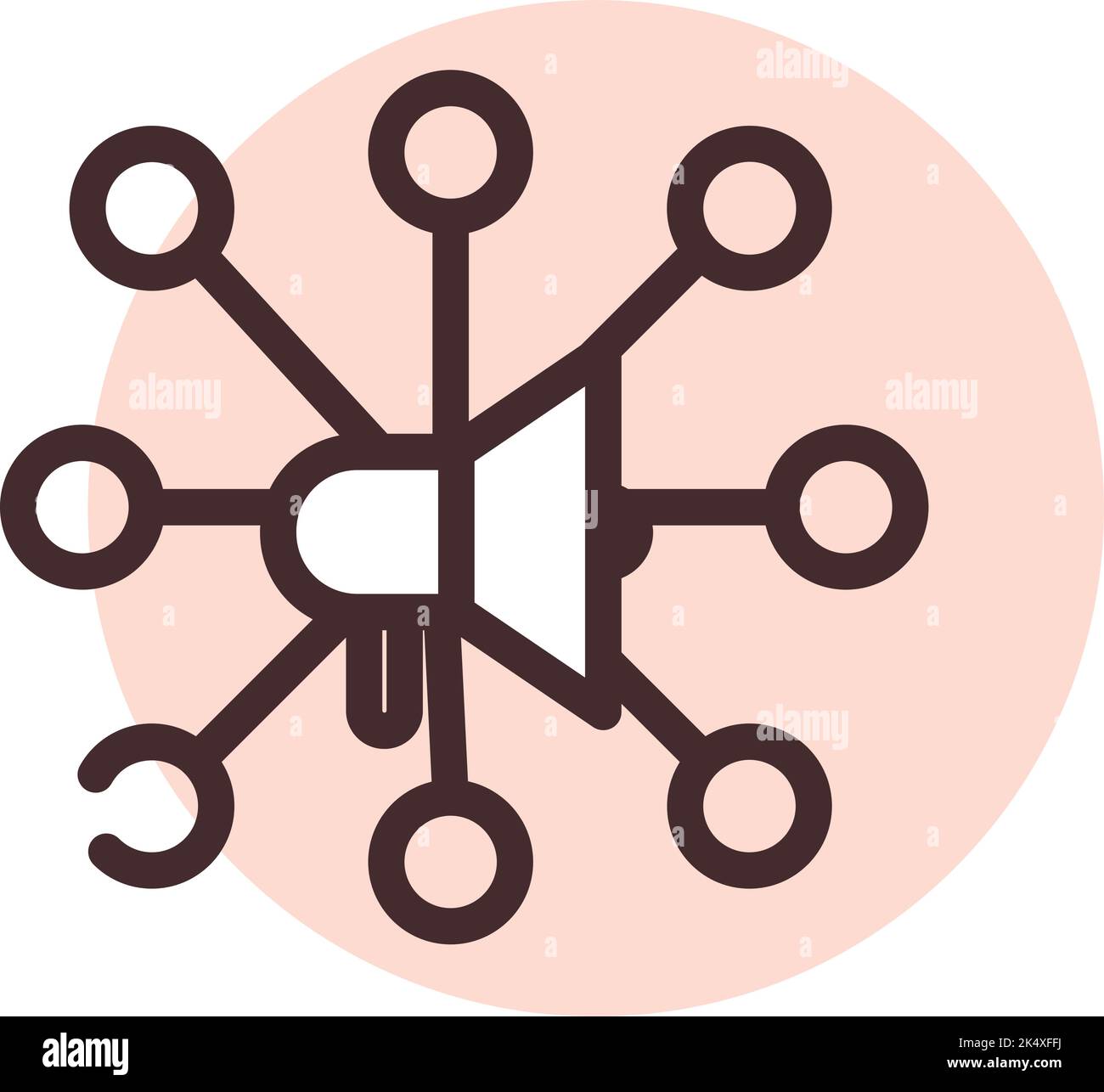 Mobile ad network Stock Vector Images - Alamy