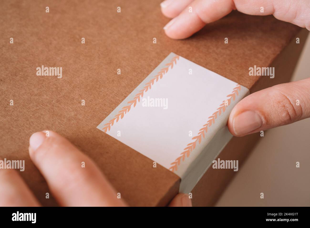 Sticker package hi-res stock photography and images - Alamy