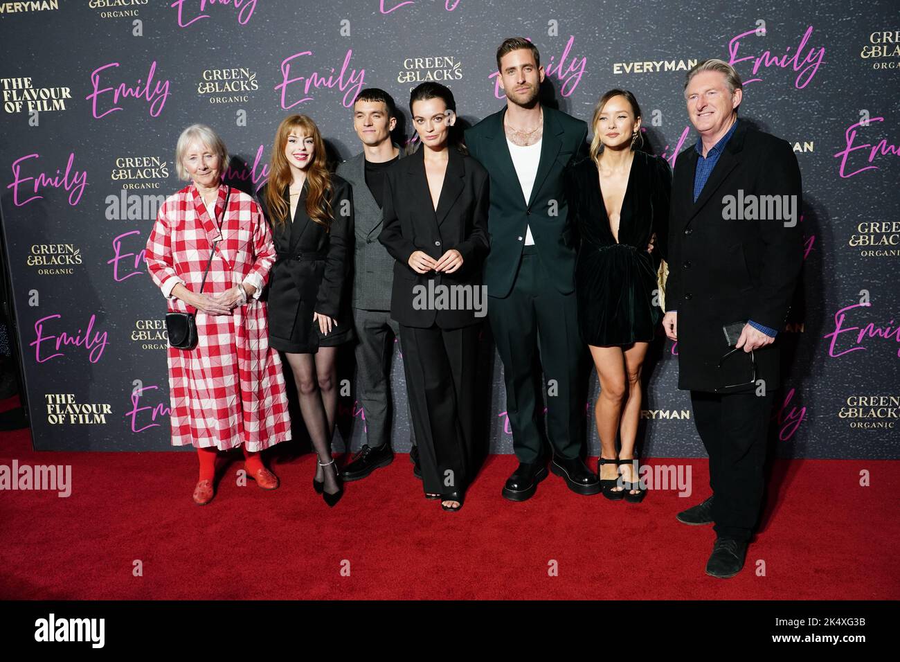 (left to right) Gemma Jones, Amelia Gething, Fionn Whitehead, Emma ...