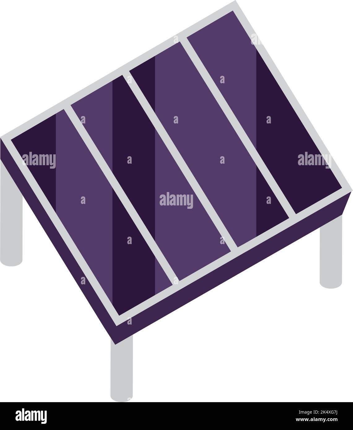 solar panel isometric Stock Vector Image & Art - Alamy