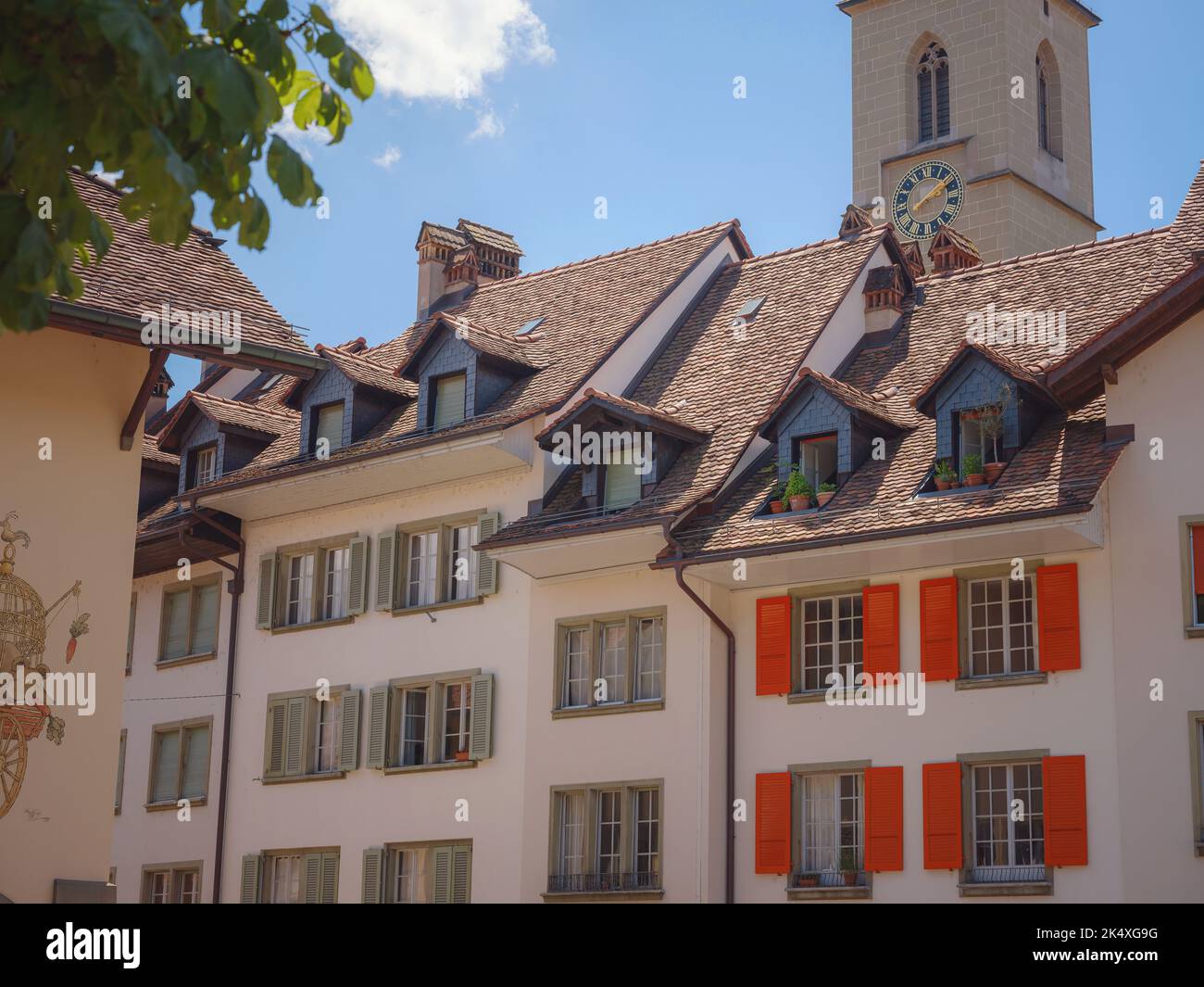 travel to Bern, Switzerland in summer. The old part of Bern is ...