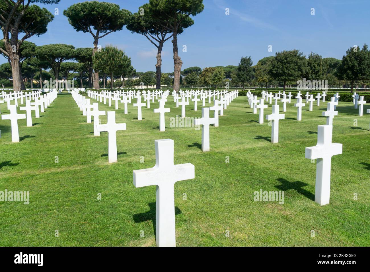 NETTUNO, ROME, ITALY - July 18, 2022: The World War II American ...