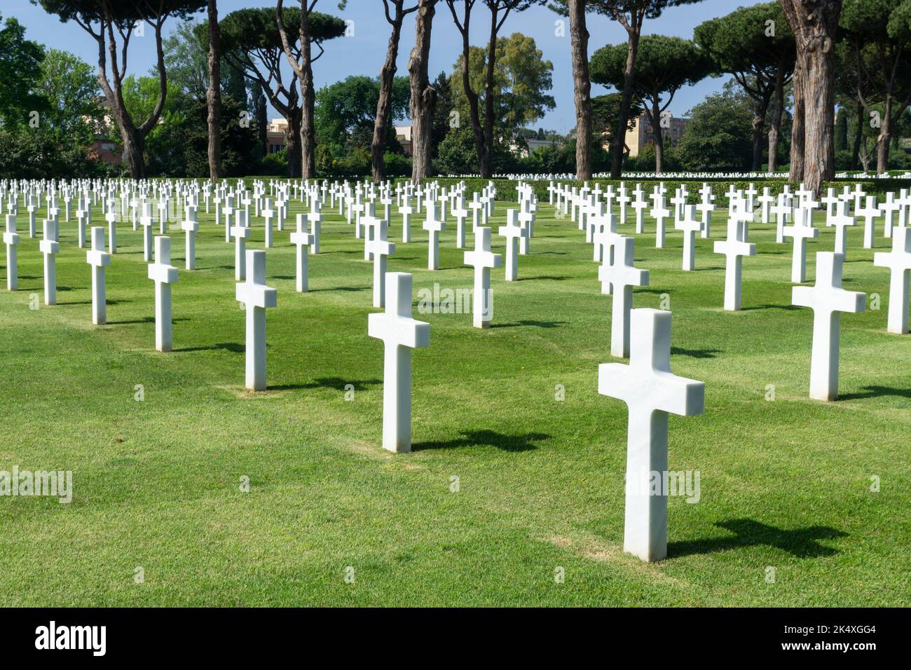 NETTUNO, ROME, ITALY - July 18, 2022: The World War II American ...