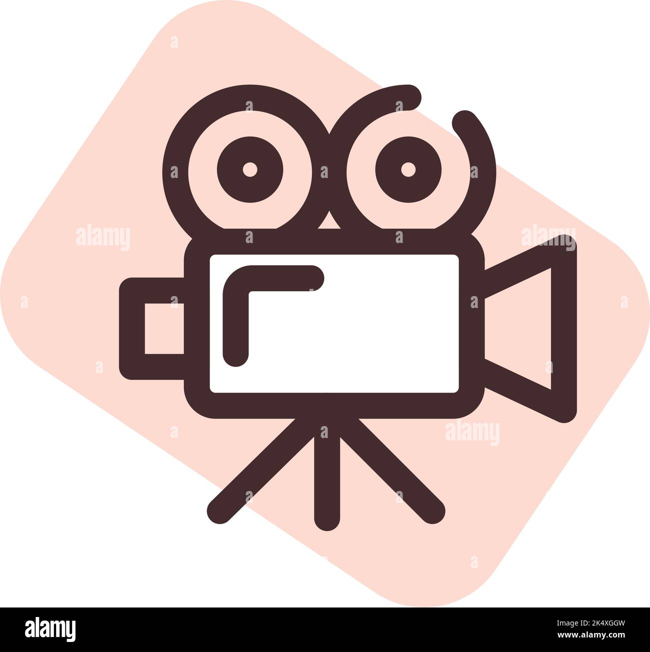 Stage projector icon on Stock Vector Images - Alamy