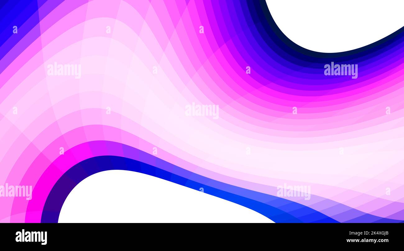 Abstract magenta and blue background with curved shape and color ...