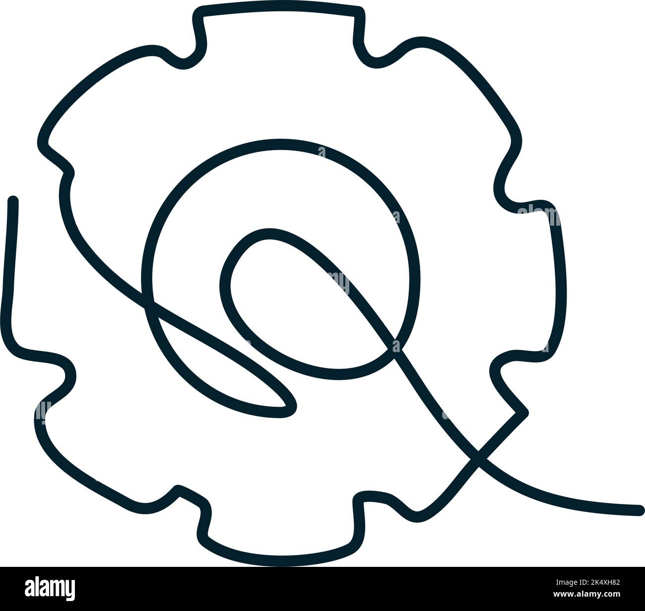 setting line drawn Stock Vector Image & Art - Alamy