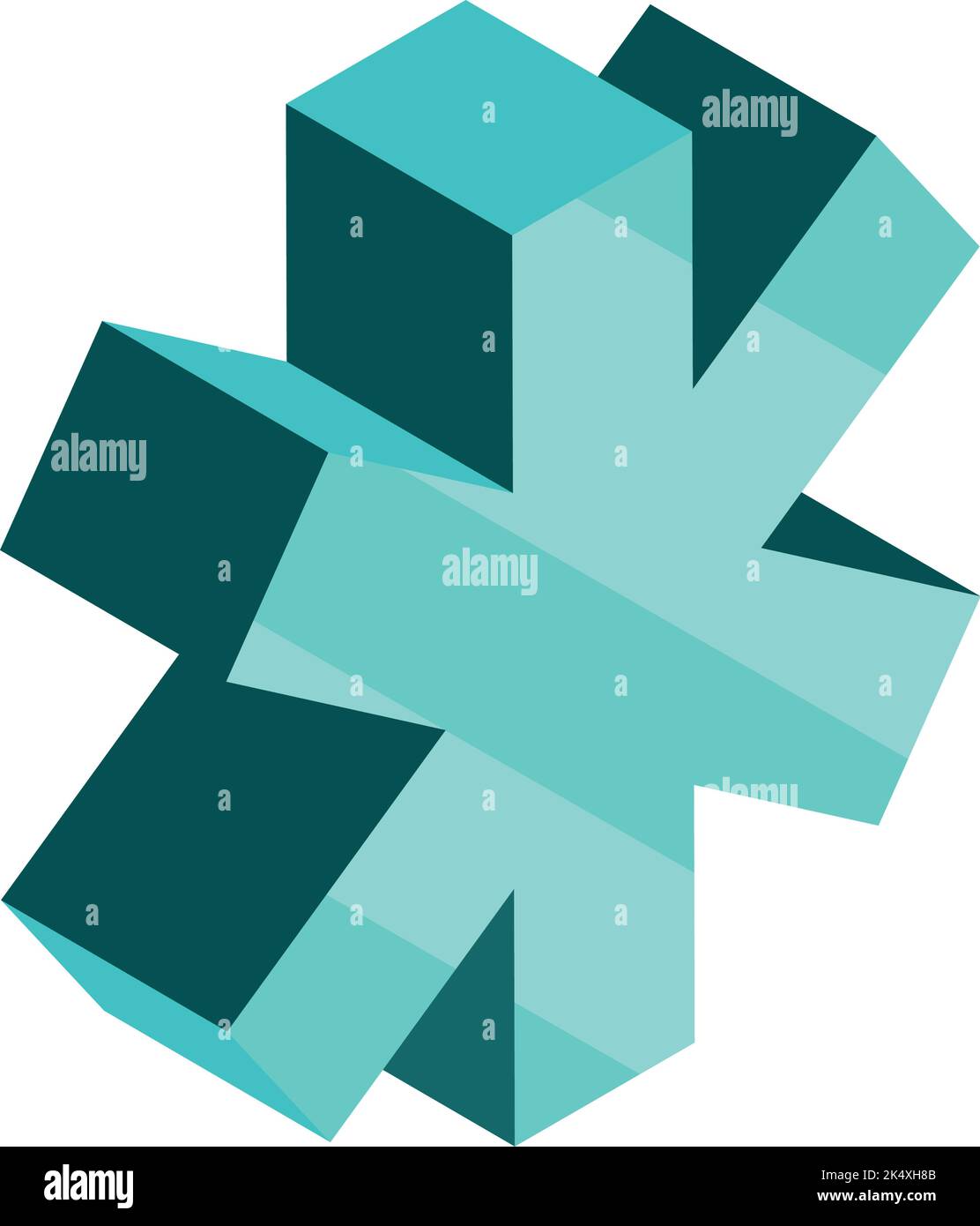 isometric cross medical Stock Vector Image & Art - Alamy