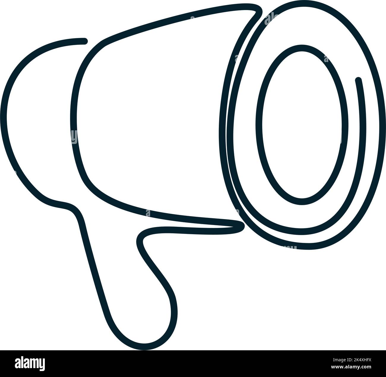 loudspeaker line drawn Stock Vector Image & Art - Alamy