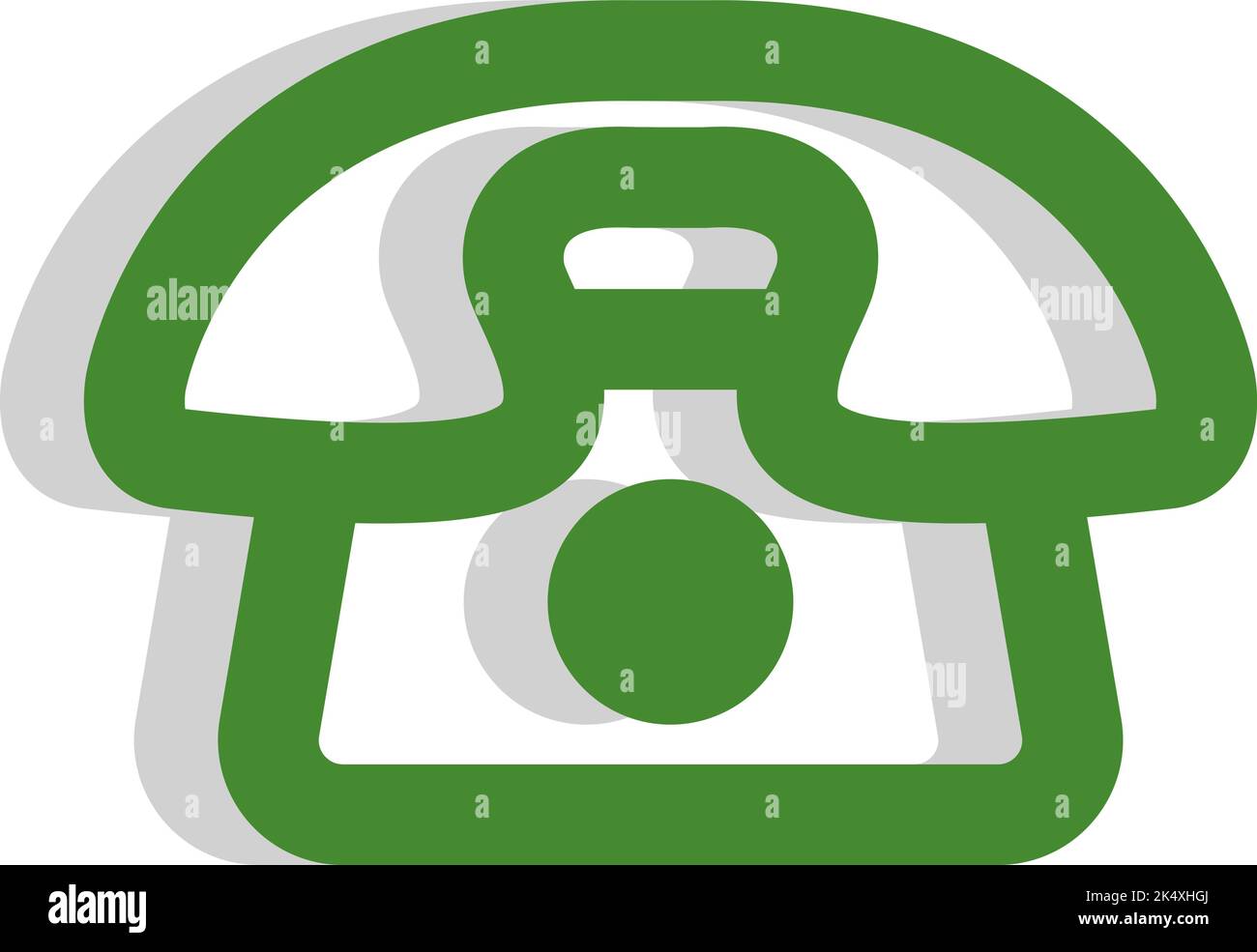 Banking telephone, illustration, vector on a white background Stock ...