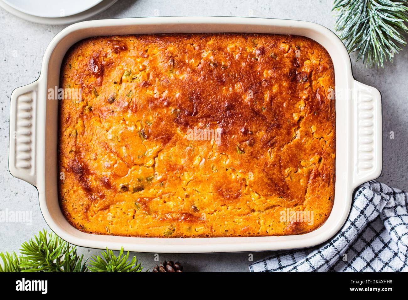 Close up baked cornbread jalapeno hi-res stock photography and images ...