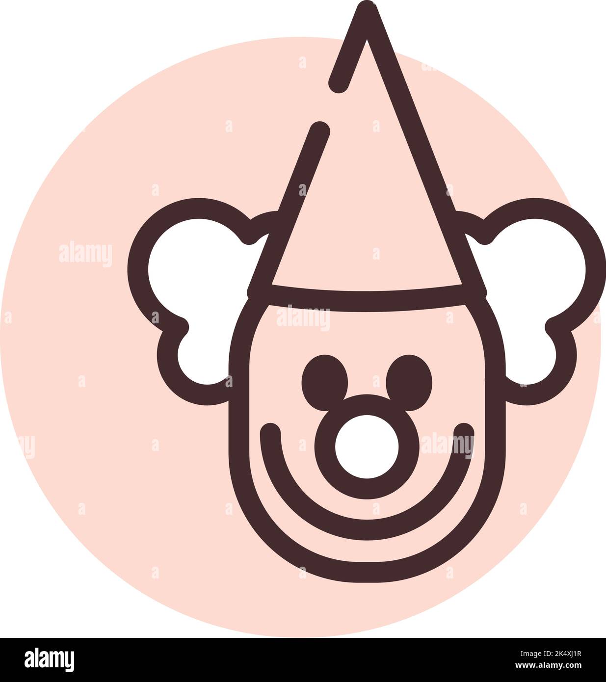 Clown circus illustration hi-res stock photography and images - Alamy