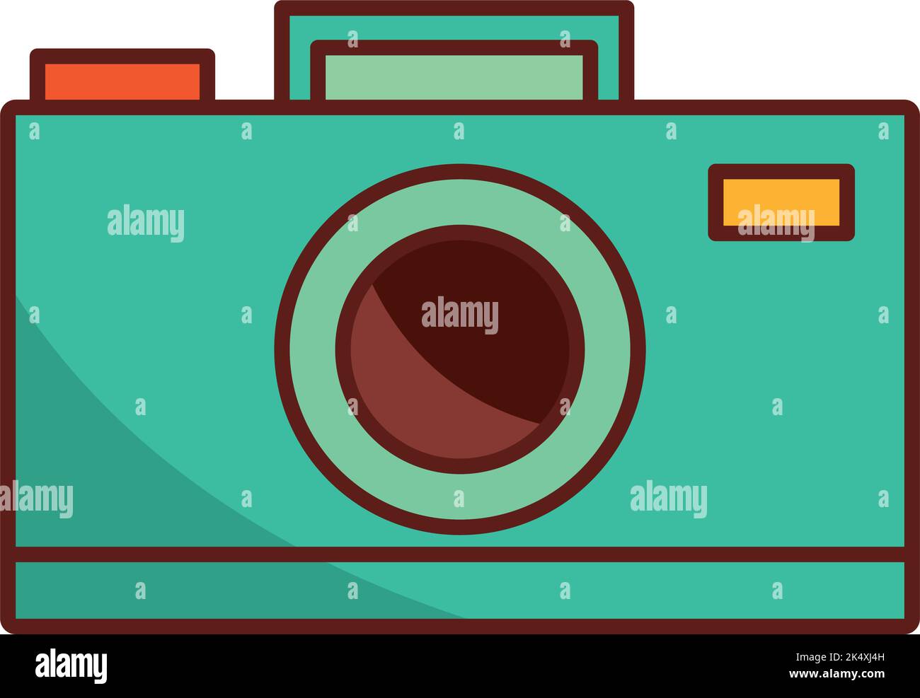 camera cartoon retro Stock Vector Image & Art - Alamy