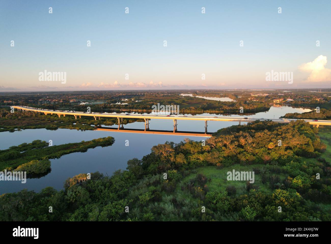 Manatee river bridge hi-res stock photography and images - Alamy