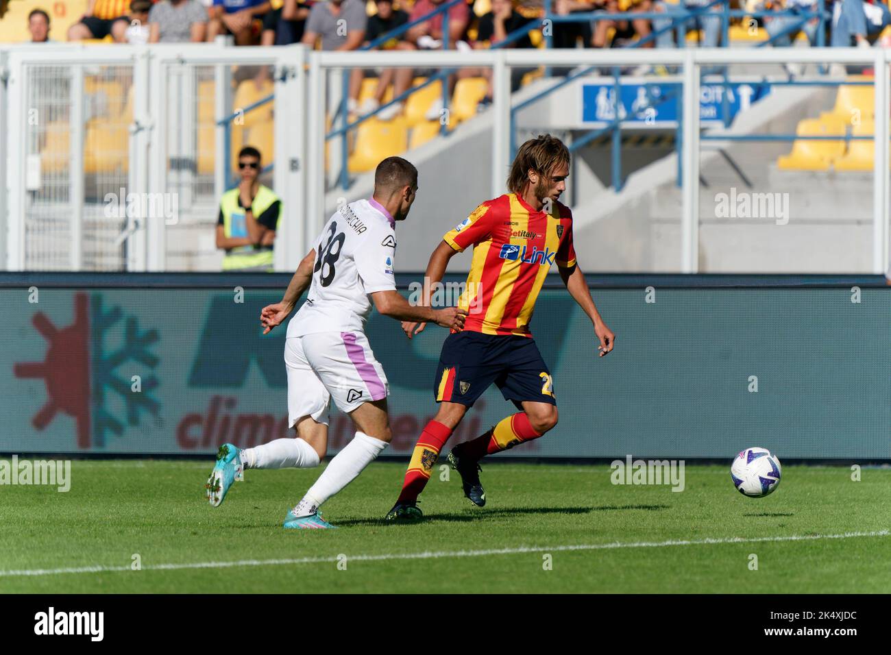 Antonino Gallo (US Lecce) during the italian soccer Serie A match US ...
