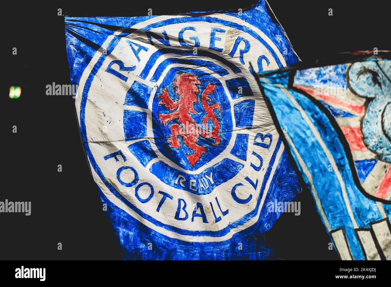 Rangers flags hi-res stock photography and images - Alamy