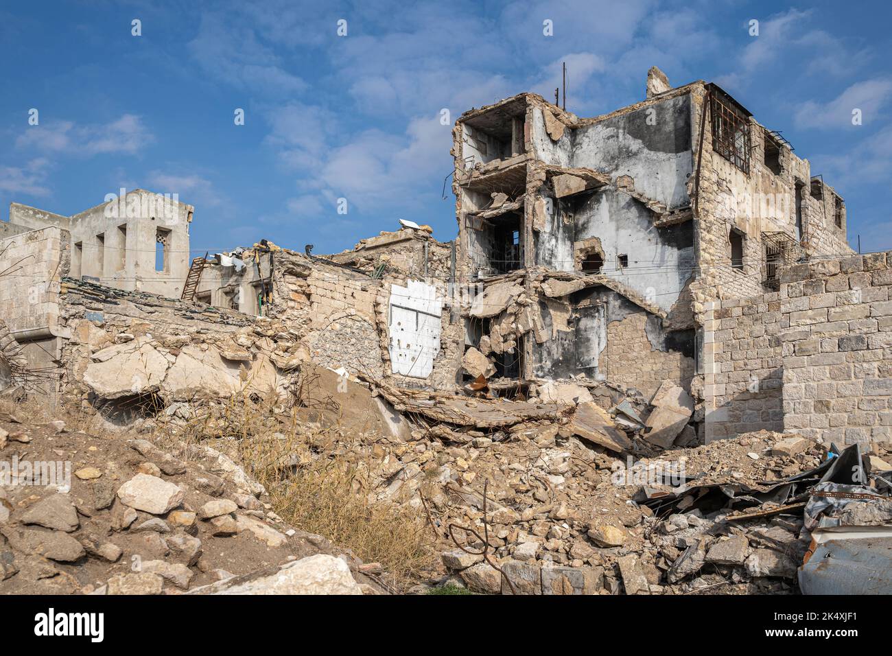 The ruins of Aleppo, Syria Stock Photo - Alamy