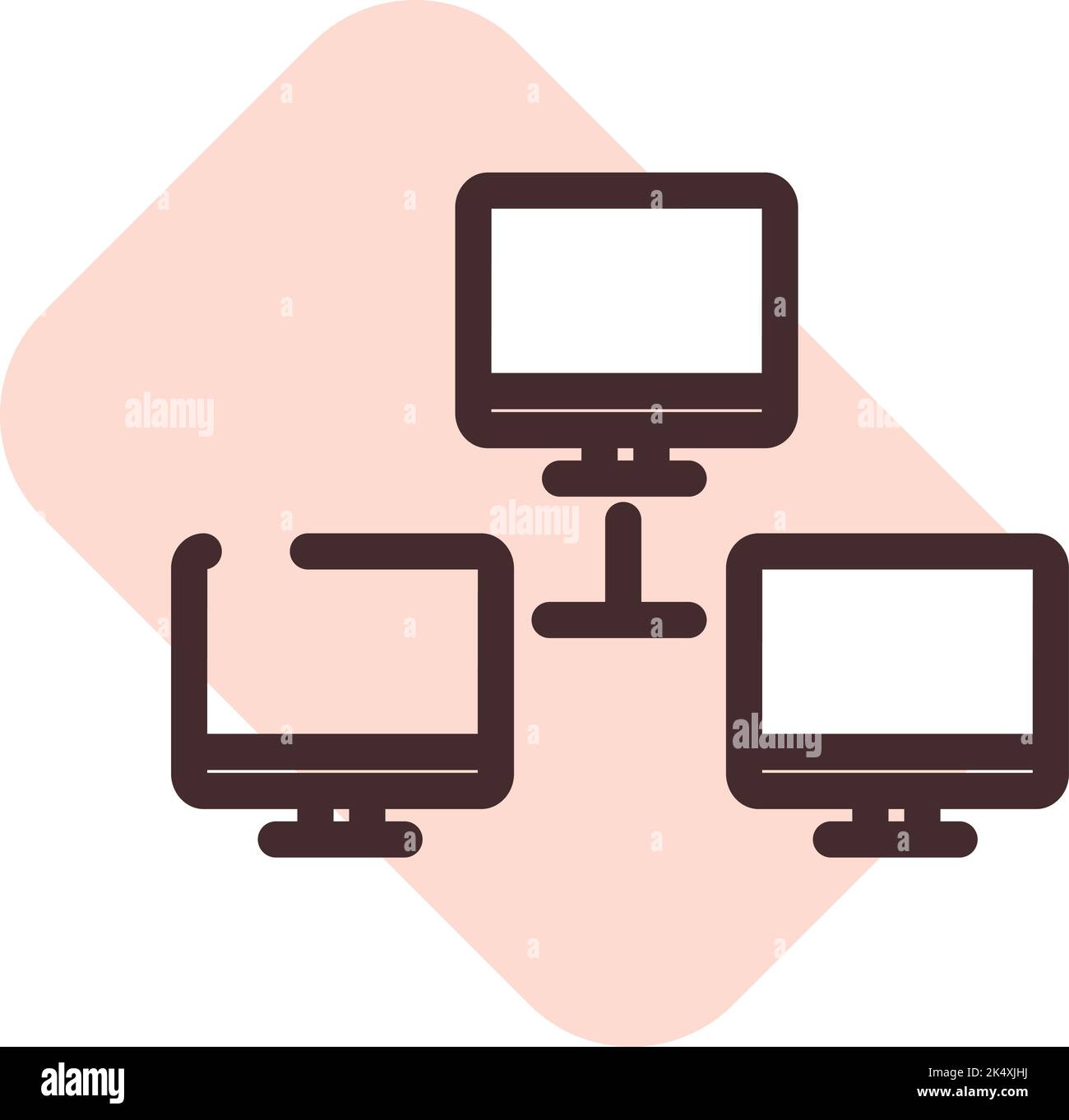 Connection illustration Stock Vector Images - Alamy