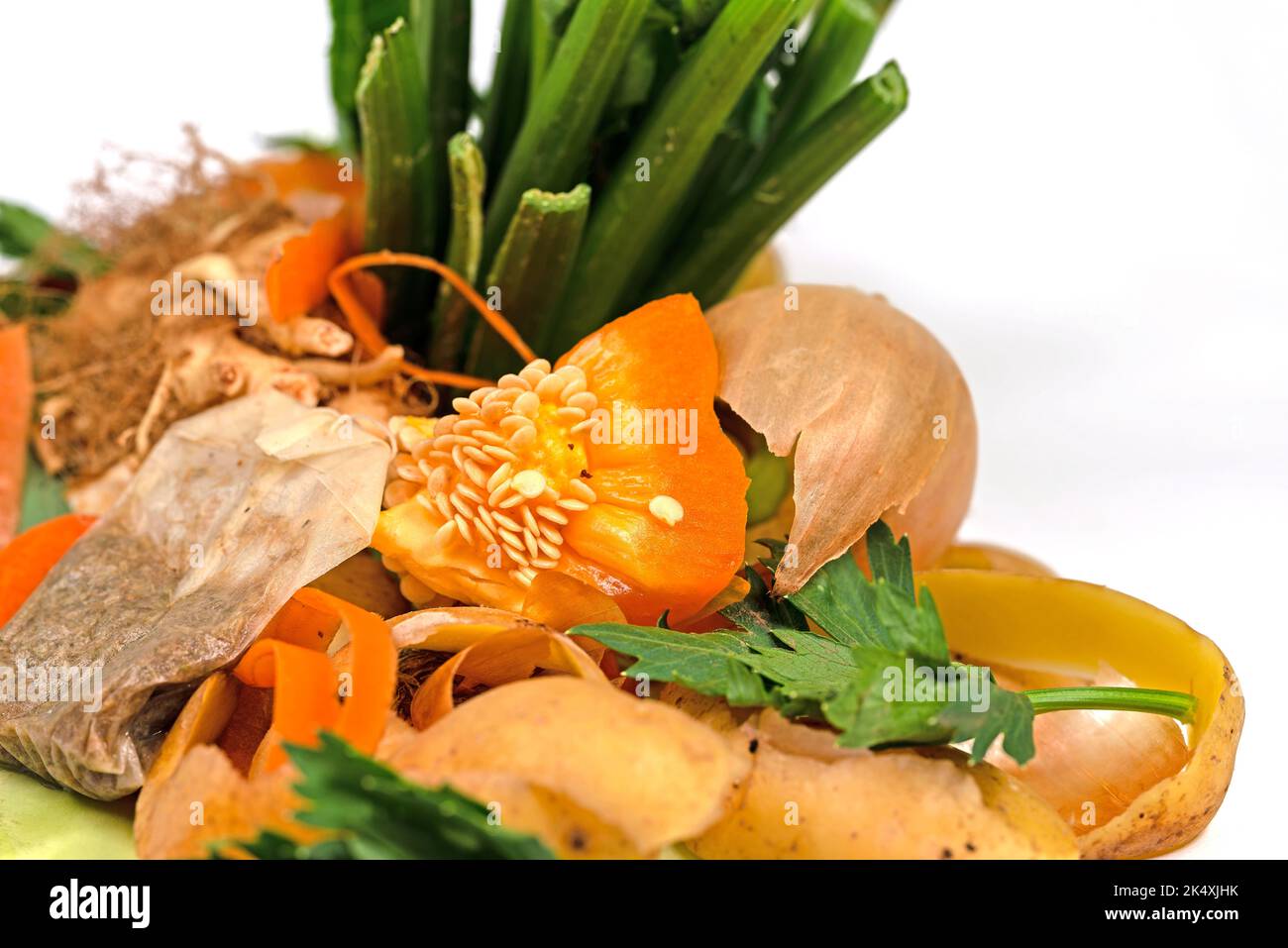 Composting kitchen vegetable waste hi-res stock photography and images ...
