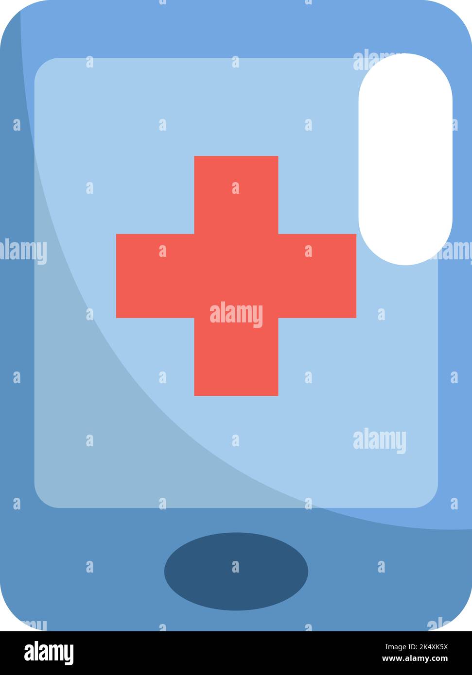 Health app and phone Cut Out Stock Images & Pictures - Alamy