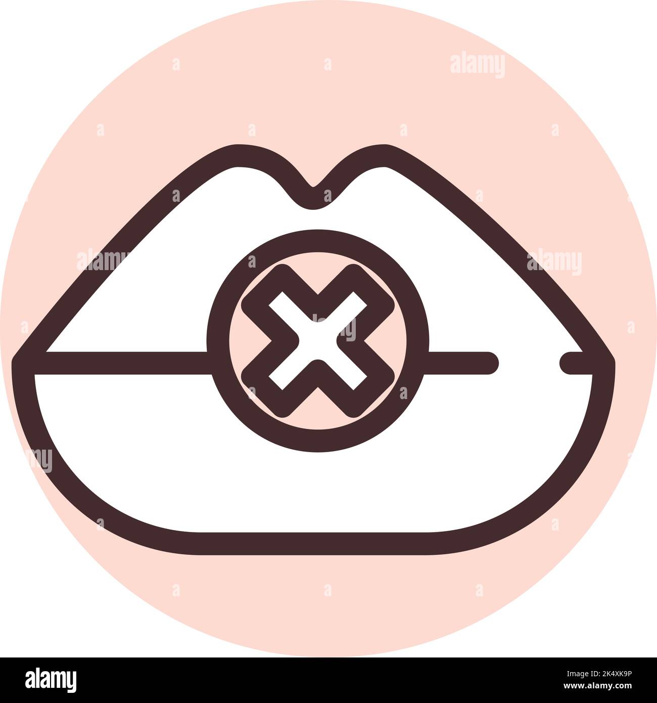 Hand mute Stock Vector Images - Alamy