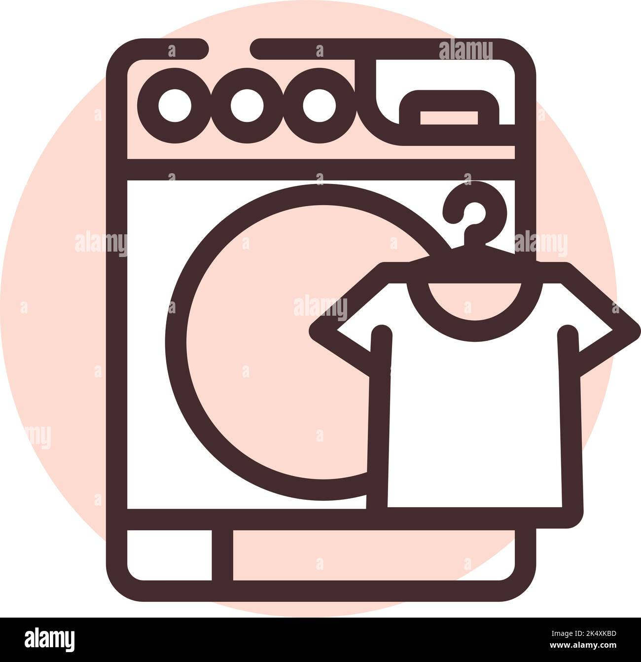 Laundry washing, illustration, vector on a white background Stock ...