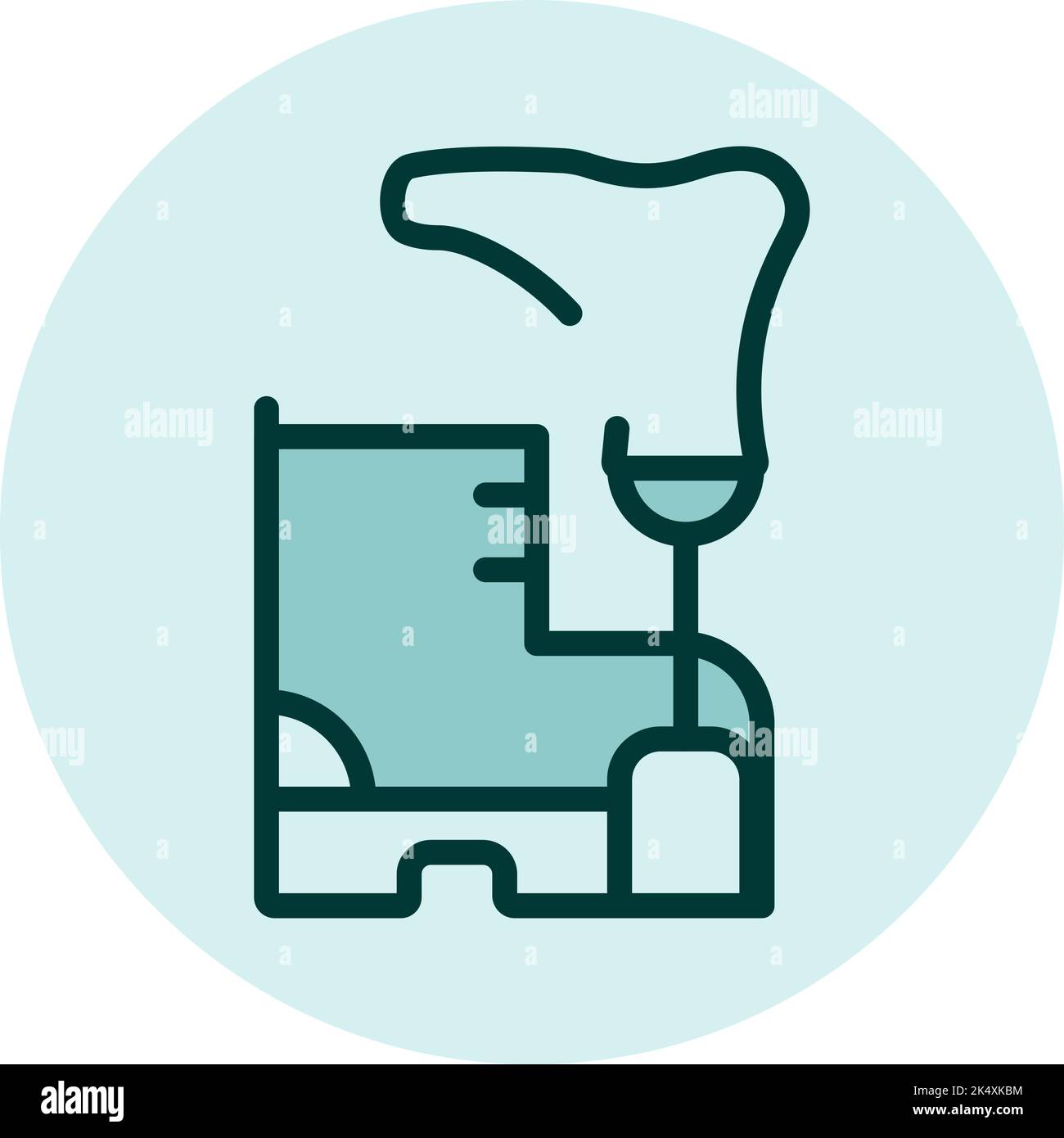 Shoe making, illustration, vector on a white background Stock Vector ...