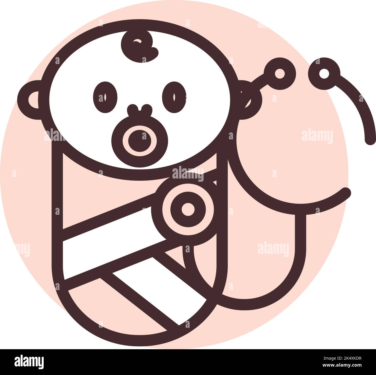 Doctors appointment, illustration, vector on a white background Stock ...