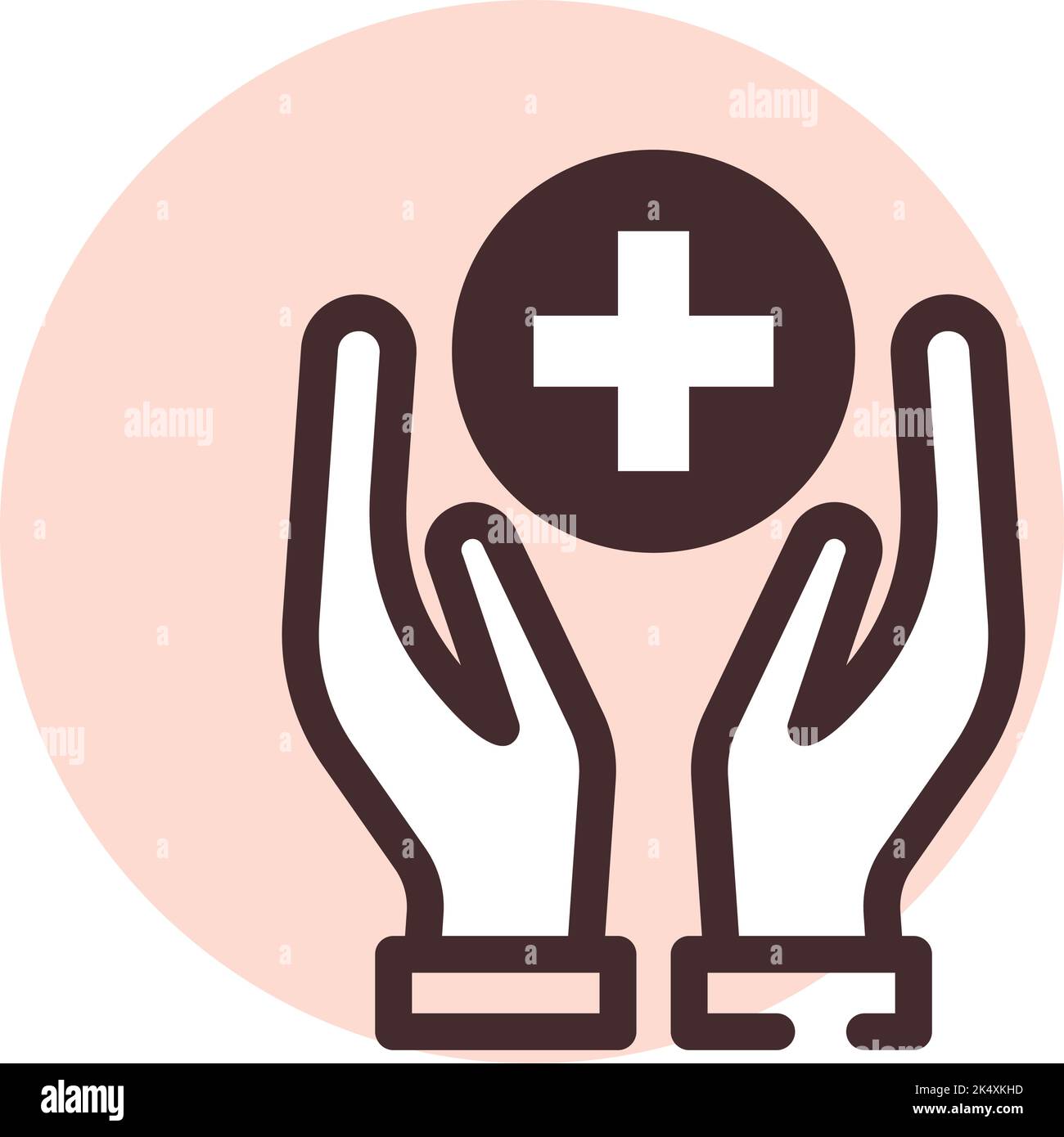 Human rights health, illustration, vector on a white background Stock ...