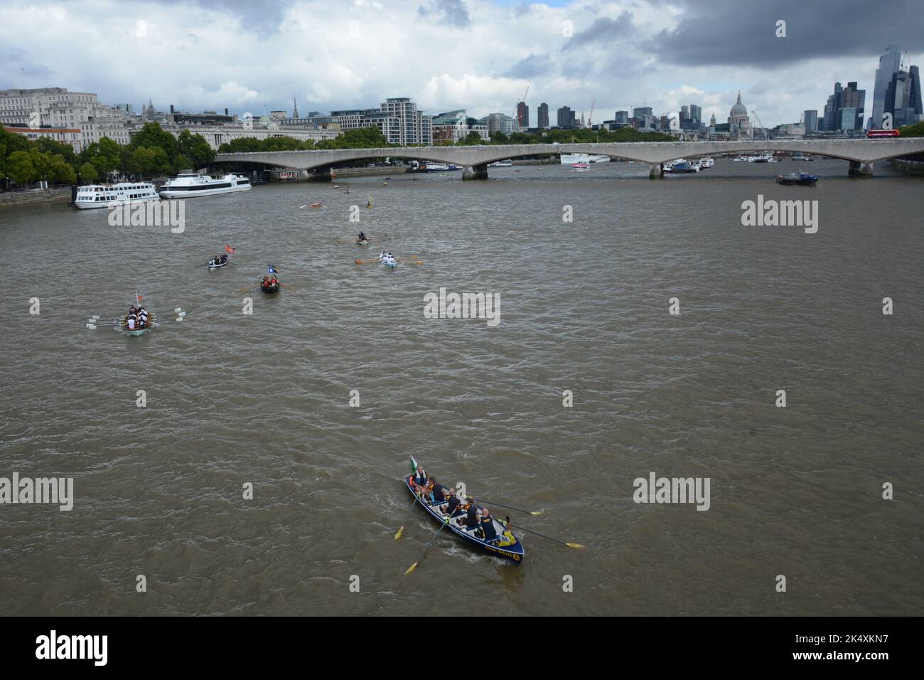 The Great River Race - London 10th September 2022 Stock Photo - Alamy