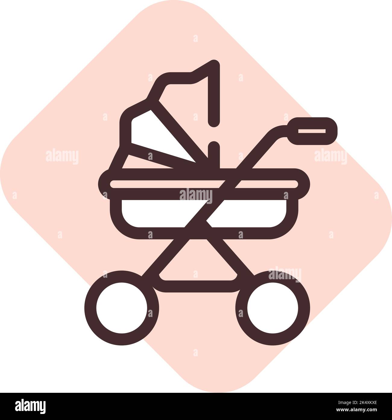 Baby birth event, illustration, vector on a white background Stock ...