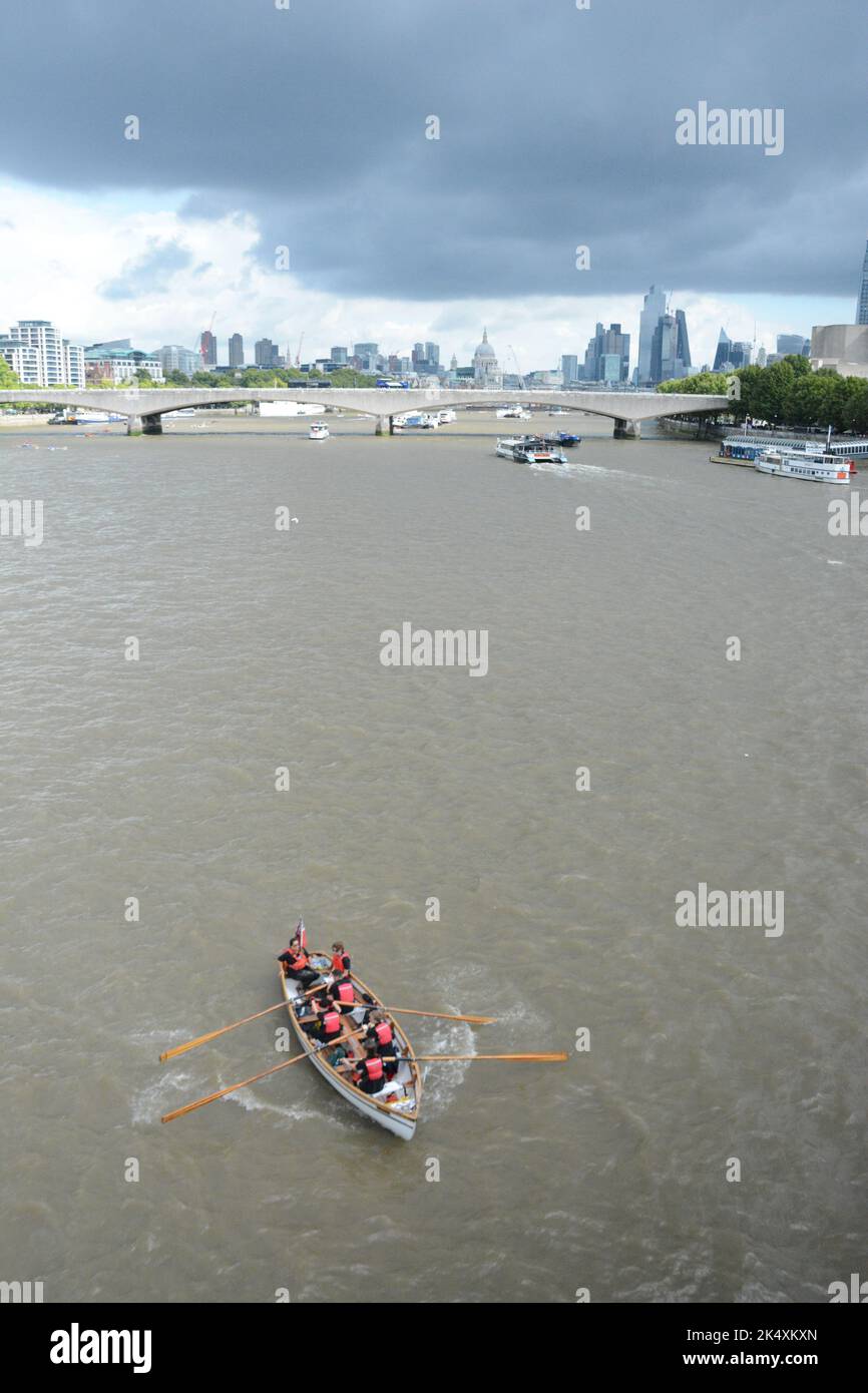 The Great River Race - London 10th September 2022 Stock Photo - Alamy