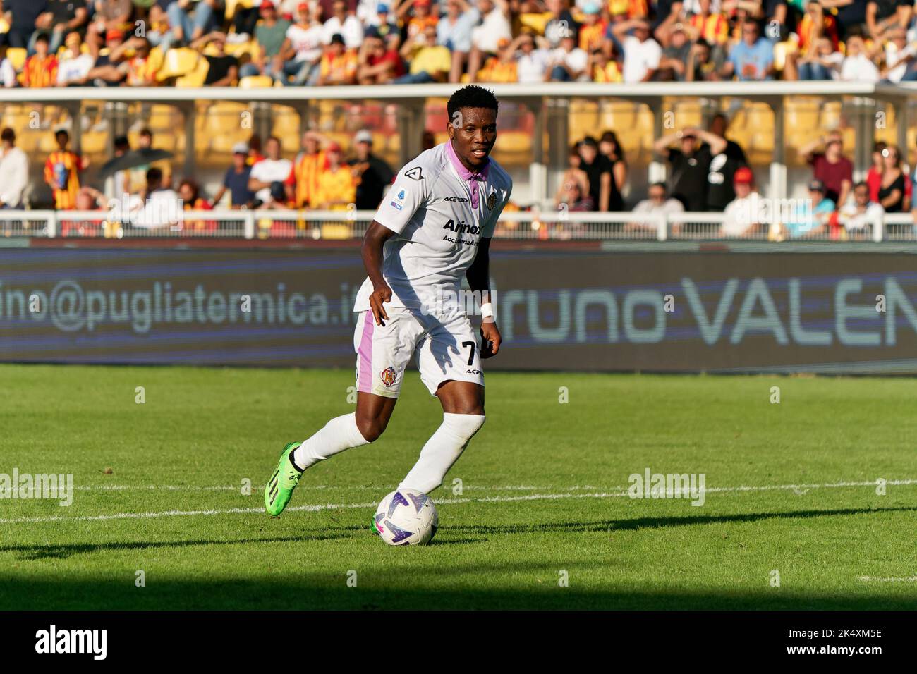 Via Del Mare stadium, Lecce, Italy, October 02, 2022, David Okereke (US ...