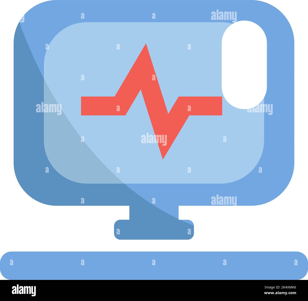Medical monitor icon hi-res stock photography and images - Alamy