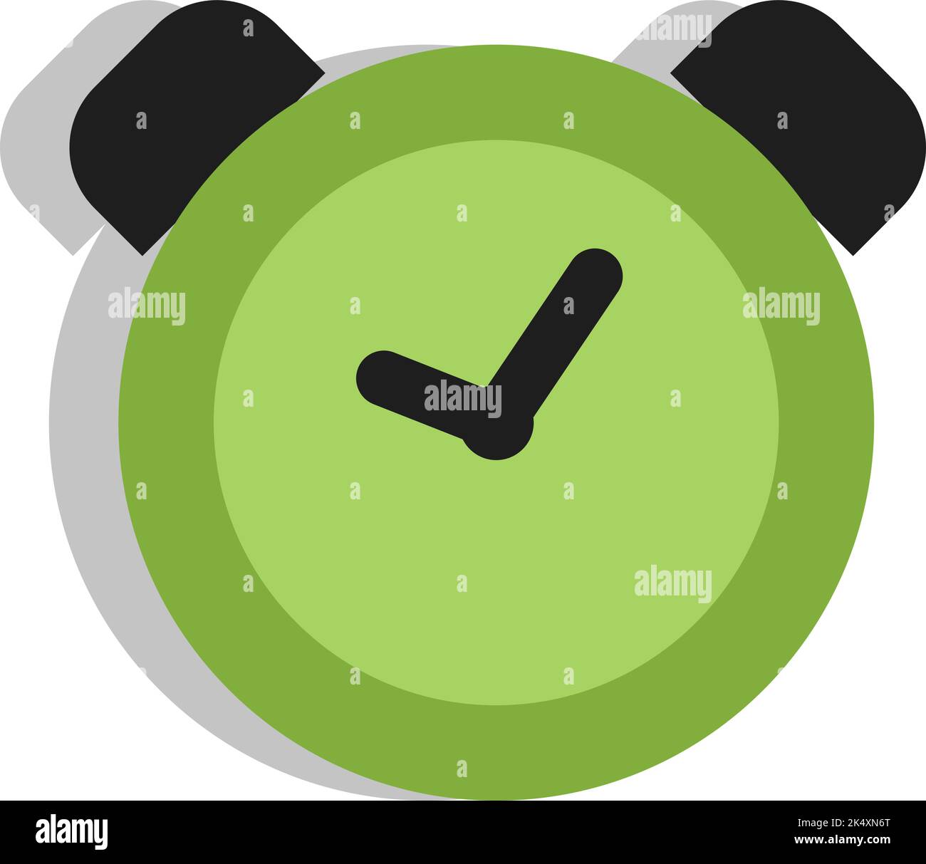 Logistics alarm clock, illustration, vector on a white background Stock ...