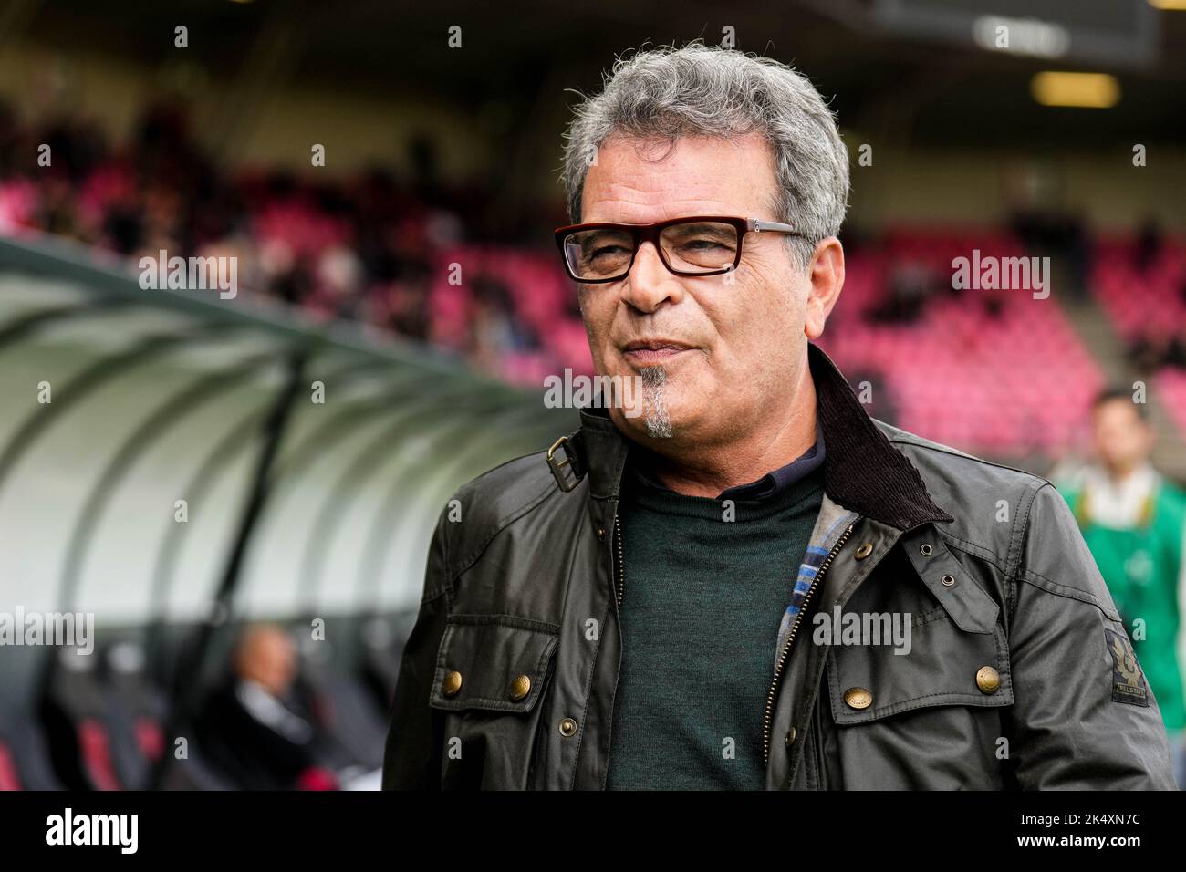 Nijmegen - Ted van Leeuwen of NEC Nijmegen during the match between NEC ...