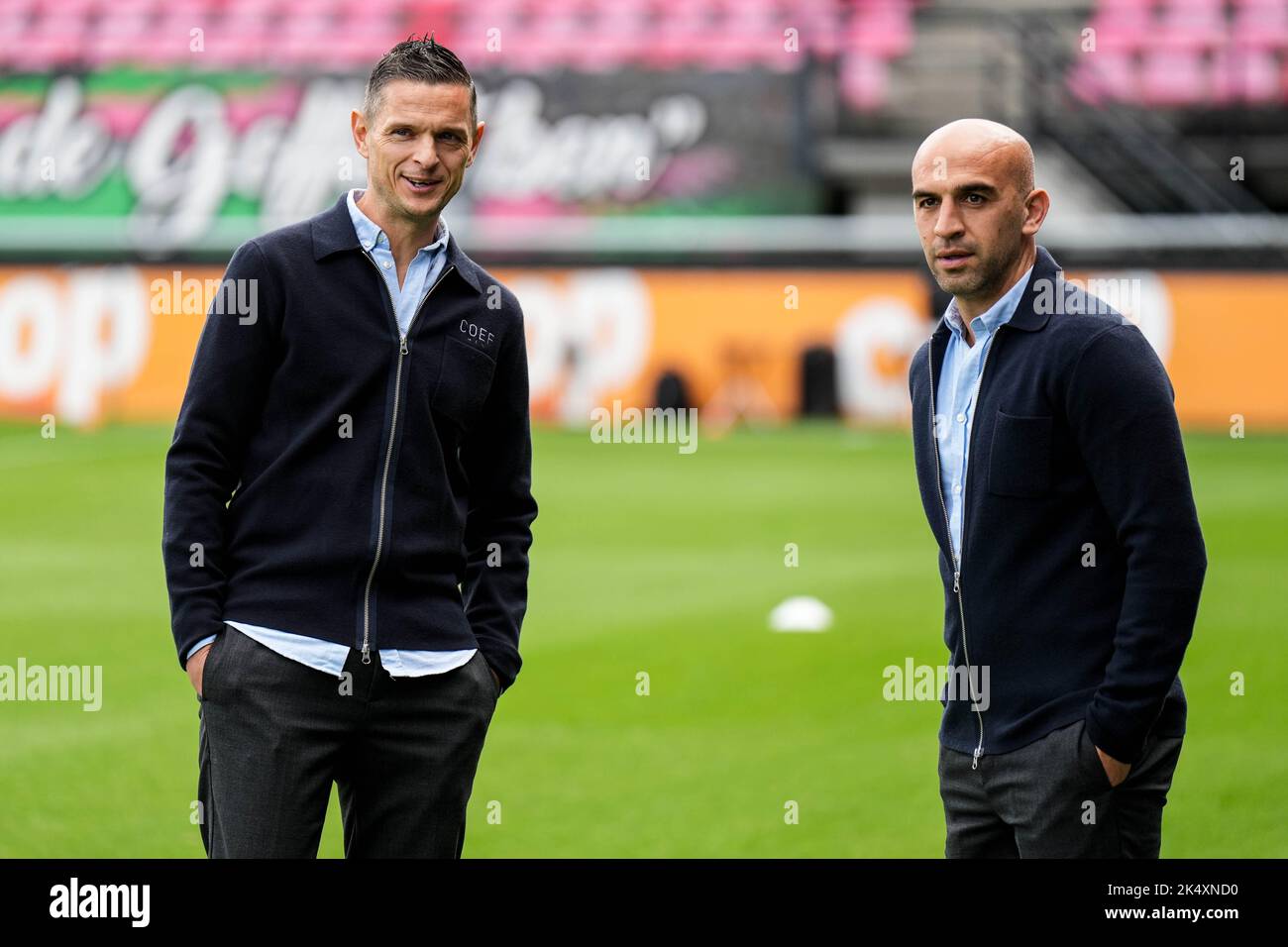 Nijmegen - Rogier Meijer of NEC Nijmegen, Muslu Nalbantoglu of NEC ...